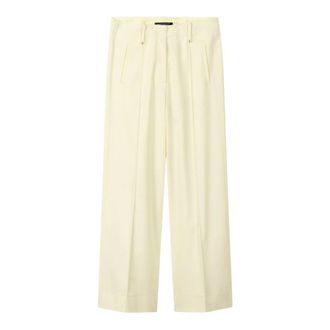 Luisa Cerano Wide Hosen - - Trousers - Damen - Gelb - S