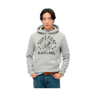 Superdry Label Sweat - - Sweatshirts & Hoodies - Herren - Grau - 2XL