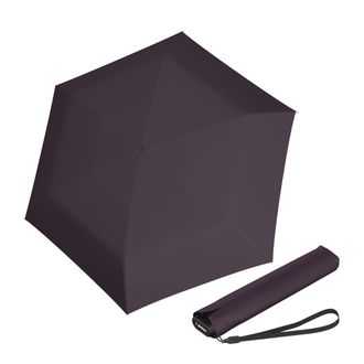 Knirps Regenschirm US.050 Ultra Light Slim Manual Fashion Plum dunkelviolett