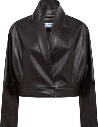 Blugirl Femme, Vestes, Brun, Taille: 40 FR Bomber Jacket