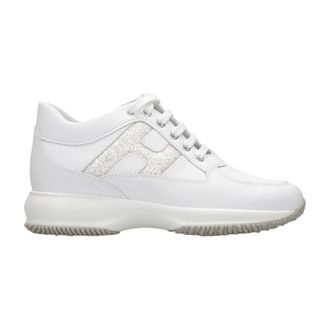 Hogan Femme, Chaussures, Blanc, Taille: 36 EU Baskets Interactive