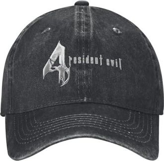 Generic Casquette dHomme, Residents Evils 4 Casquettes de Baseball Mode Femmes Hip Hop Casquettes de Papa Designer Sports de Plein air Casquettes de Baseball 