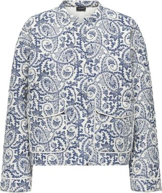 Only Steppjacke stylische Quilted Jacke mit Muster