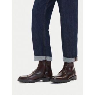 Gino Rossi Schn&uuml;rschuhe Gino Rossi EO-UBERTO-02 125AM Braun