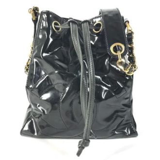 Chanel Sac seau Pre-owned - Femme - Pre-owned - Noir - Taille: ONE Size