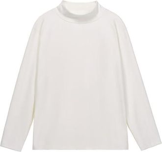 Generic Hauts en polaire pour homme - Veste pelucheuse tendance pour lautomne et lhiver - Manches longues - Col semi-zippé - Pull chaud pour la vie quotidienn