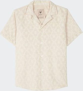 OAS Oas Company - Chemise col V &agrave; revers en coton - Taille S