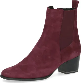Caprice Caprice Damen 9-25304-45 Mode-Stiefel, Bordeaux Suede, 42 EU