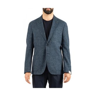 Paoloni Stylische Jacke - - Jackets - Herren - Blau - S