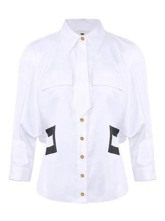 Elisabetta Franchi Chemise - Blanc