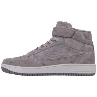 Kappa Unisex Sneaker BASH MID FUR 242799 Grey 39