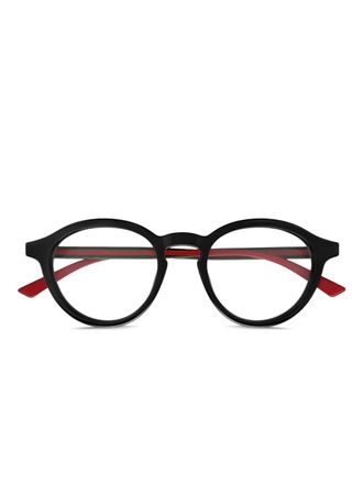 Gucci lunettes de vue à monture ronde - Noir
