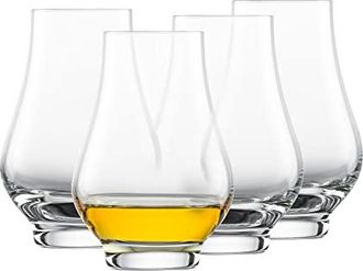 Schott Zwiesel Whisky Nosing Tumbler Bar Special (4er-Set), spezielle Nosing Gläser für Whisky, spülmaschinenfeste Tritan-Kristallgläser, Made in Germany (Art.-Nr. 1