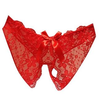 Generic Culotte pour Femme Menstruelle, sous-vêtements Sexy en Dentelle Taille Basses, à Haute Valeur esthétique, Faites Attention à louverture de la Machine,