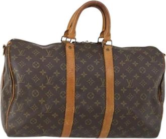 Louis Vuitton unisex, Pre-owned, Brun, Taille: ONE Size Sac Week-end en Toile Pre-owned