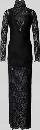 Paco Rabanne Maxikleid in semitransparentem Design