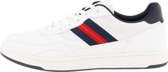 Tom Tailor Tom Tailor Herren 5380280004 Sneaker, White-Navy, 46 EU