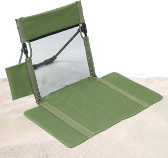 Generico Stadionsitze mit Rückenlehne, zusammenklappbare Campingmatte, tragbarer Stuhl für Stadion, Strand, Camping, Rasen, Picknick, Reisen im Freien