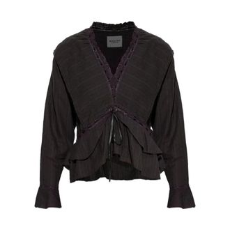 Isabel Marant Damen, Blusen & Hemden, Schwarzk, MGr&ouml;&szlig;e