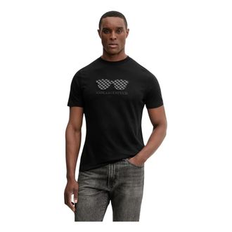 Karl Lagerfeld T-Shirt 755070 - - Tops - Herren - Schwarzk - S