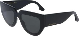 Victoria Beckham Femme, Accessoires, Noir, Taille: ONE Size Acetate Frame Lunettes de soleil