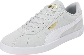 Puma Unisex Adults Club II Sneaker, Glacial Gray-PUMA White-PUMA Gold, 43 EU