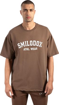 Smilodox Herren T-Shirt Kayson - Locker geschnittenes Oversize Shirt mit Retro Frontprint, bequemem Rundhalsausschnitt und weichem Material f&uuml;r modernen Street