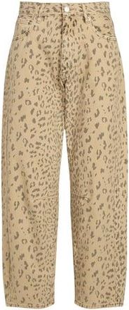 Bellerose Jean boyfriend imprim&eacute; en coton