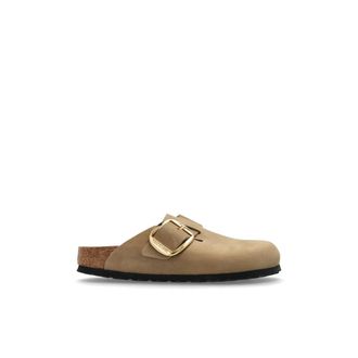 Birkenstock Boston Big Buckle slides - - Shoes - Damen - Beige - 37 EU