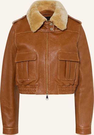 Dorothee Schumacher Dorothee Schumacher Lederjacke First Love braun