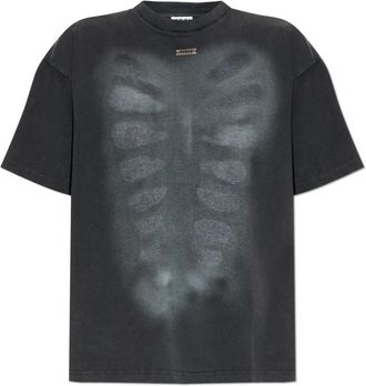 Avavav Avavav, Homme, Tops, Noir, Taille: M T-shirt Logo