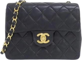 Chanel Sac port&eacute; &eacute;paule Pre-owned - Femme - Pre-owned - Noir - Taille: ONE Size