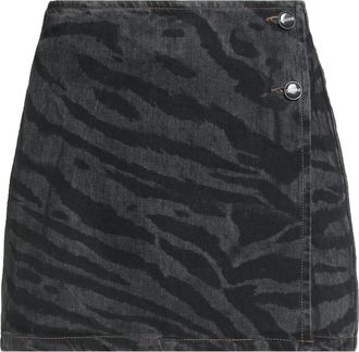 Ganni HOSEN & R&Ouml;CKE - Jeansr&ouml;cke auf YOOX.COM