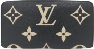 Louis Vuitton Portefeuille Long Pre-owned Monogram Empreinte - Femme - Pre-owned - Noir - Taille: ONE Size