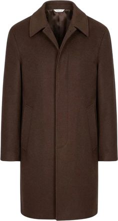 Manuel Ritz Manteau simple boutonnage mi-cuisse - Homme - Manteaux - Brun - Taille: M