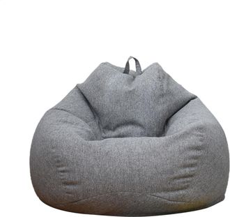 Generico Bezug für Sitzsacksessel, Füllung, waschbarer Bezug, Sitzsackfüllung, Aufbewahrungsstuhl, ohne Füllung