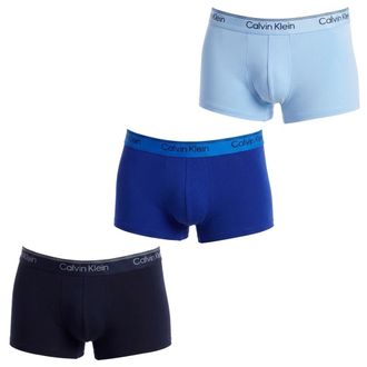 Calvin Klein Homme, Sous-v&ecirc;tements, Multicolore, Taille: XL Boxers taille basse en microfibre stretch (lot de 3)