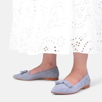 Crickit Ballerinas - Ballerina MARLA - Gr. 36 (EU) - in Blau - f&uuml;r Damen