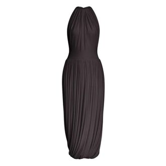 Alaia Femme, Robes, Noir, Taille: 38 FR Twisted Soft Jersey Dress