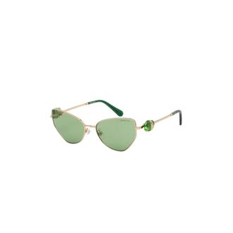 Swarovski Lucent Cat-Eye-Sonnenbrille - - Accessories - unisex - Gr&uuml;n - ONE SIZE