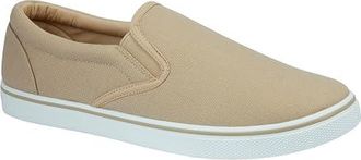 Urban Jacks Espadrilles basses décontractées en toile et maille à lacets pour homme Taille 40-46, taupe, 42 2/3 EU