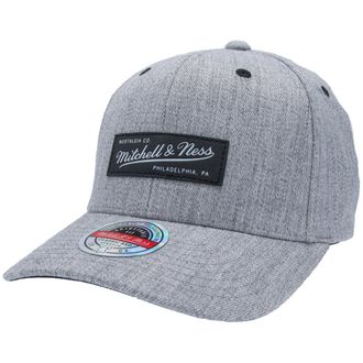 Mitchell & Ness Own Brand Dash High Crown 110 Adjustable Snapback Cap (Grey) (One Size)