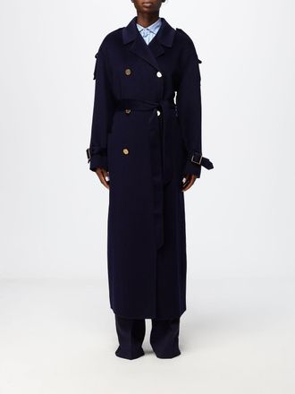 Elisabetta Franchi Mantel Damen Farbe Blau