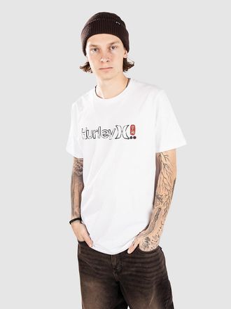 Hurley Hurley Samukai O&O T-Shirt blanc