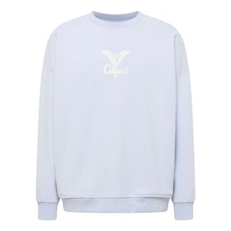 Carlo Colucci Oversize Sweatshirt - - Sweatshirts & Hoodies - Herren - Blau - XL