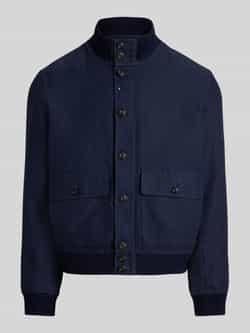 Polo Ralph Lauren Regular Fit Blouson aus reinem Leinen mit aufgesetzten Taschen