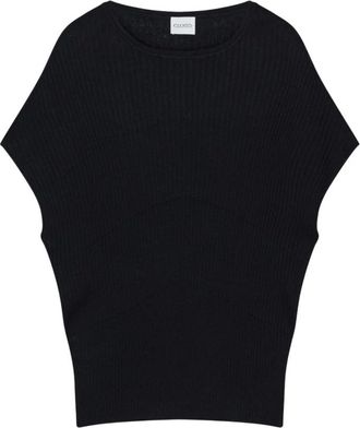 Closed Femme, Blouses et Chemises, Noir, Taille: 40 FR T-shirt &agrave; manches courtes