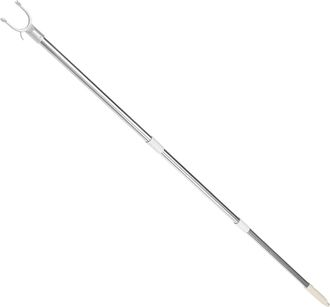 Amosfun Verdickte Kleiderstange Aluminiumlegierung Verstellbar F&uuml;r Innen Und Au&szlig;enbereich Mit Hoher Tragf&auml;higkeit Und 131cm L&auml;nge