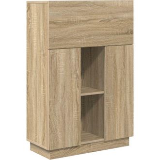 vidaXL Vidaxl - Schreibtisch Sonoma Eiche 71,5 x 31,5 x 106,5 cm Holzwerkstoff