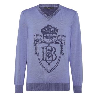 Billionaire Boys Club Herren, Strickwaren, Blau, LGr&ouml;&szlig;e